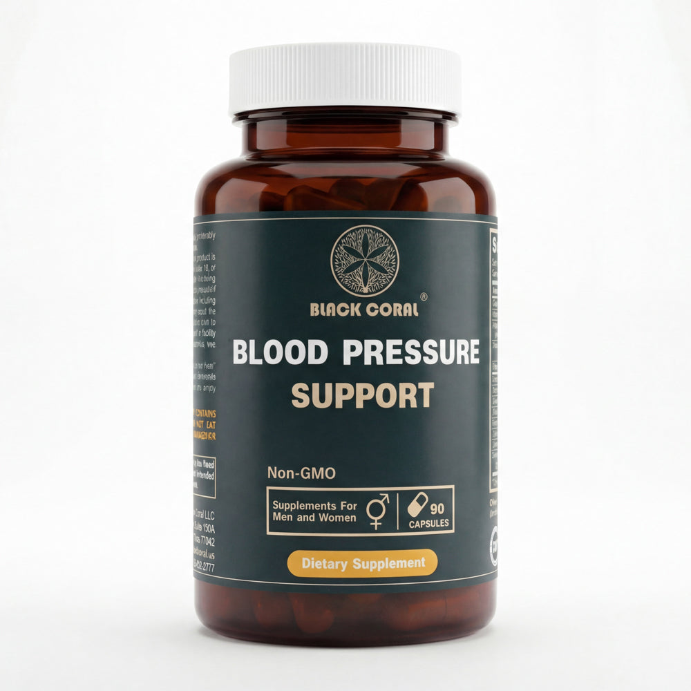 Blood Pressure Support Formula – Cardiovascular Wellness | Black Coral ...